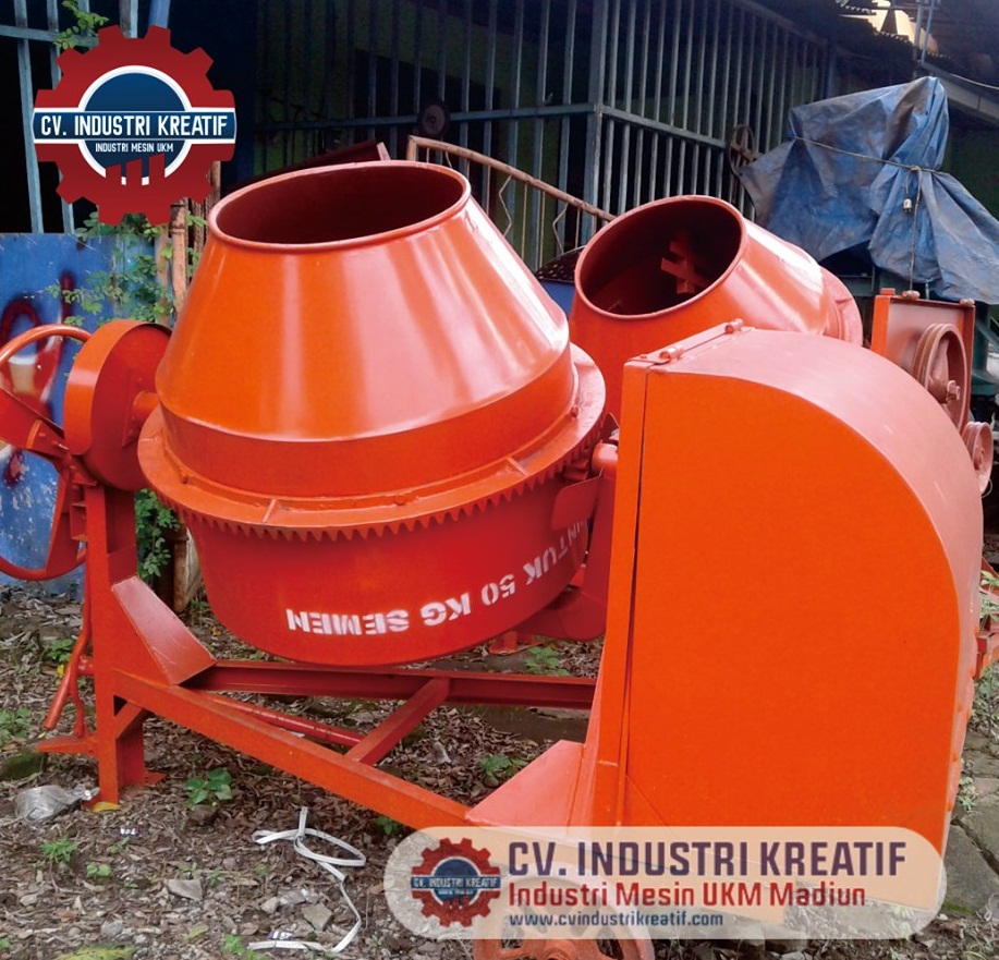 Mesin Molen Semen Kapasitas Besar — CV INDUSTRI KREATIF