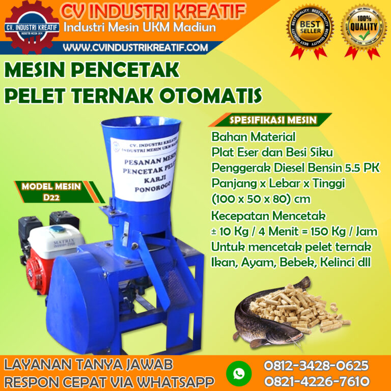 Mesin Pencampur Bumbu dan Pengaduk Bumbu - Hexagonal